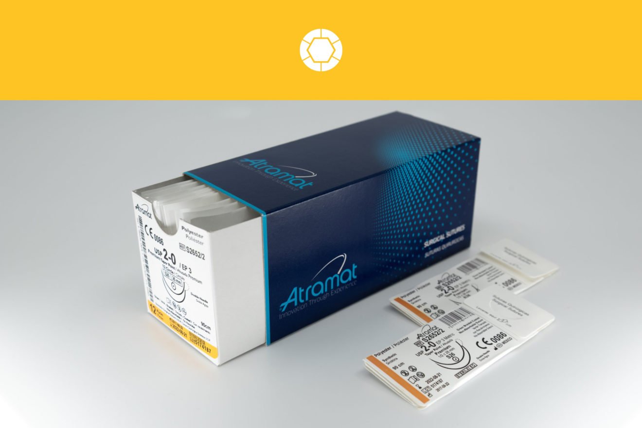 ATRAMAT® Polyester - Mednaht - medizinisches Nahtmaterial