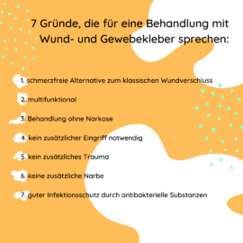 Wundverschlussverfahren und -materialien